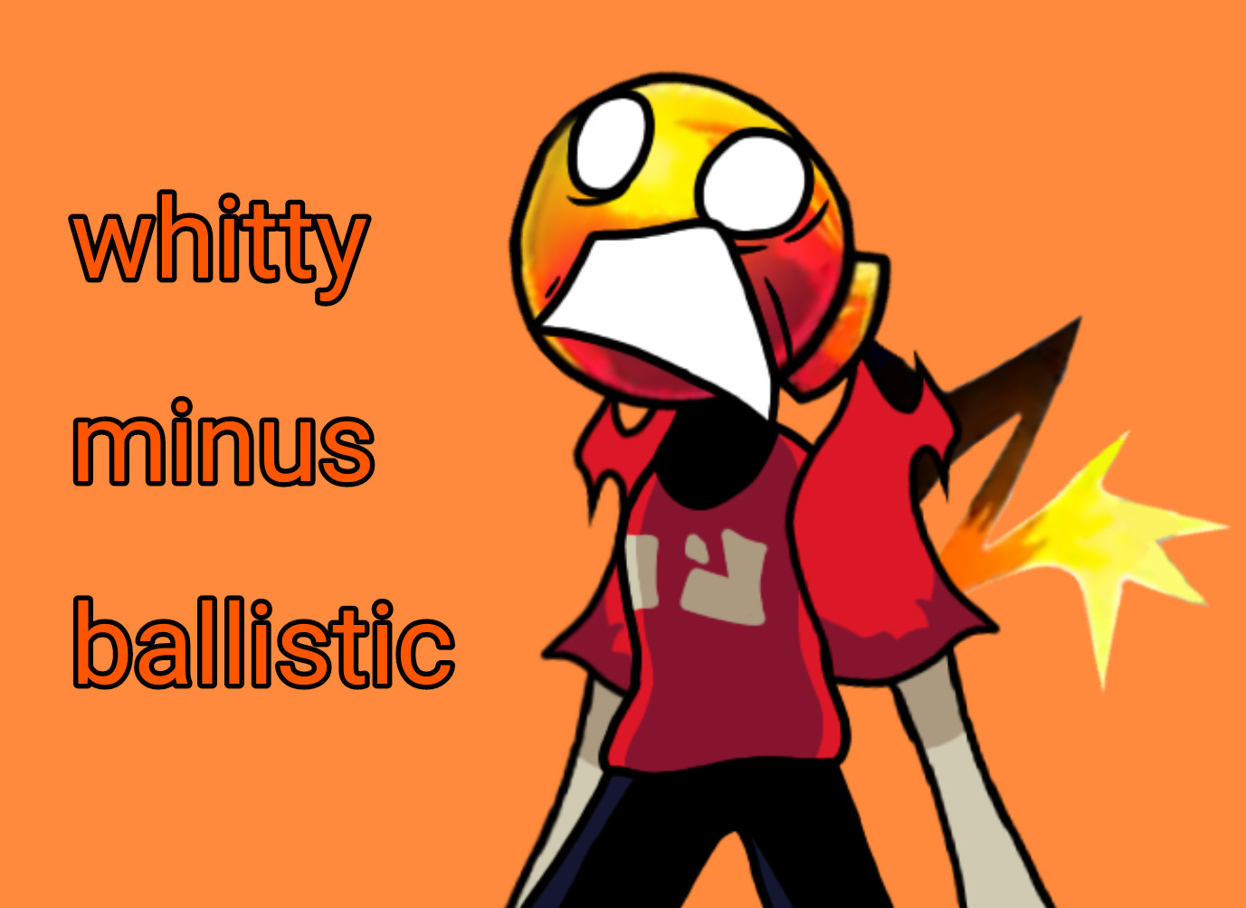 whitty ballistic minus (fan made) Mod for Friday Night Funkin' | FNF Mods
