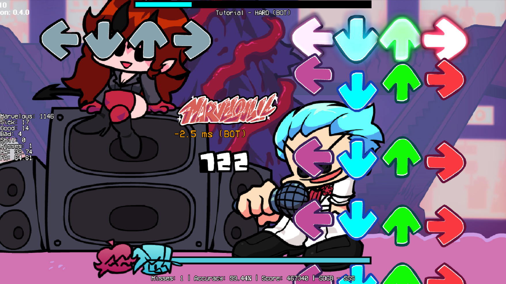 Ghost VIP but I charted it Mod for Friday Night Funkin' | FNF Mods