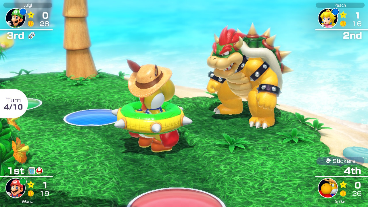 Kangaroo Yoshi (Playable Character)! [Mario Party Superstars] [Mods]