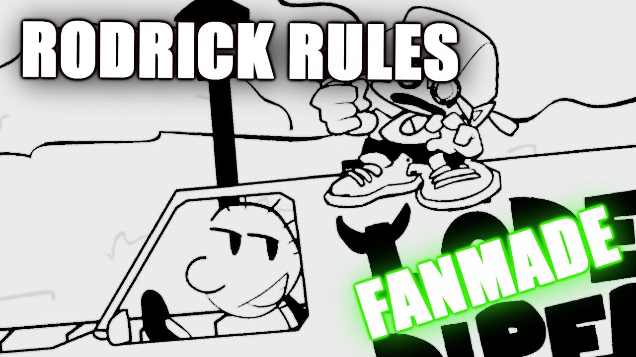 Friday Night Funkin' RODRICK RULES FANMADE Mod for Friday Night Funkin ...