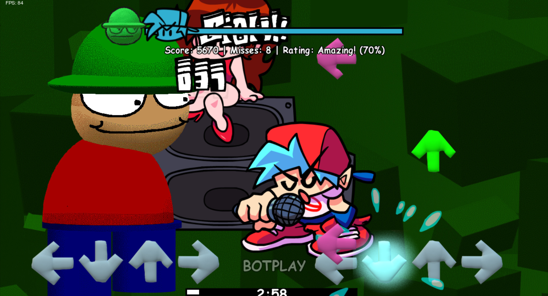 3D Notes (My Version) Mod for Friday Night Funkin' | FNF Mods