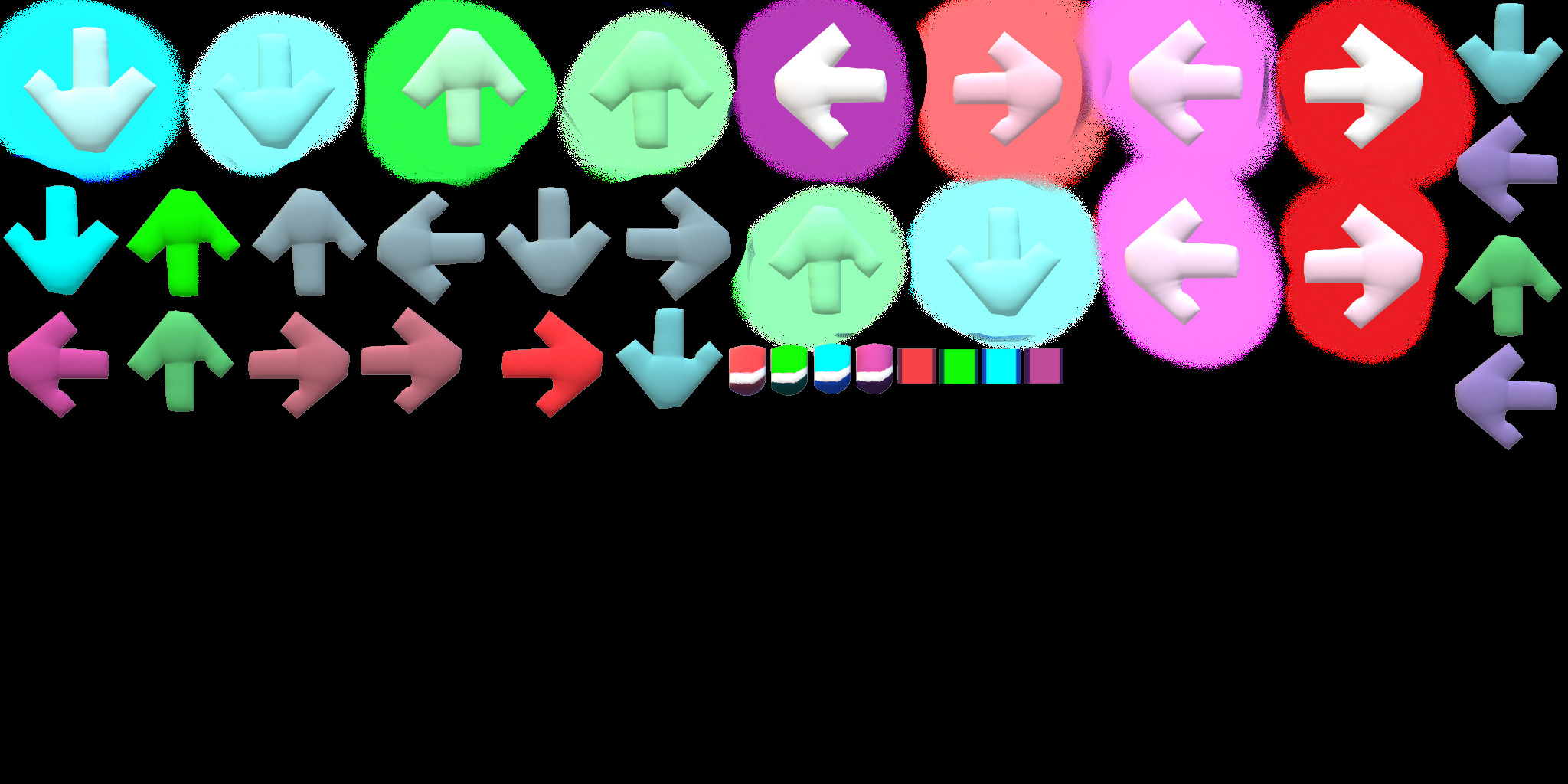 3D Notes (My Version) Mod for Friday Night Funkin' | FNF Mods