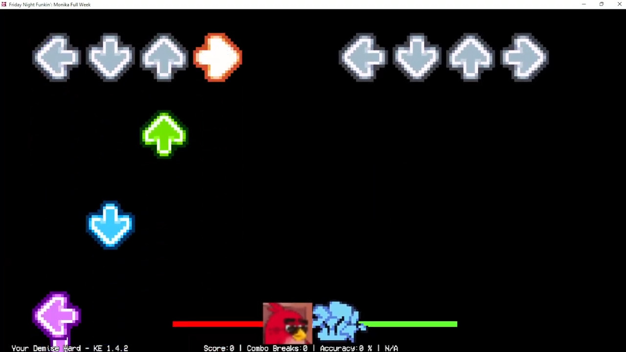 vs Röed (vs. Monika Meme Reskin) [Friday Night Funkin'] [Mods]