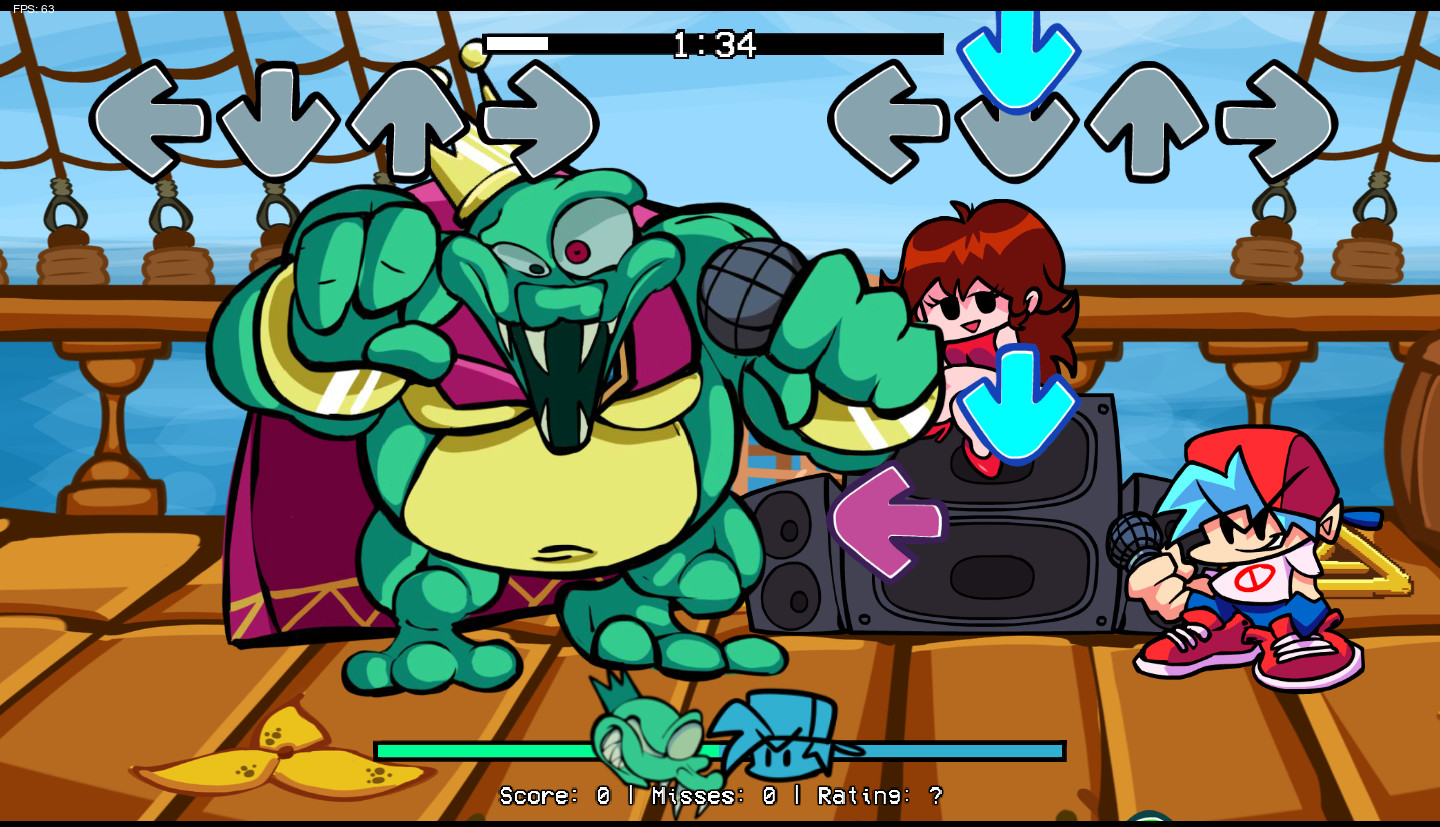 VS King K Rool Mod Mod for Friday Night Funkin' | FNF Mods