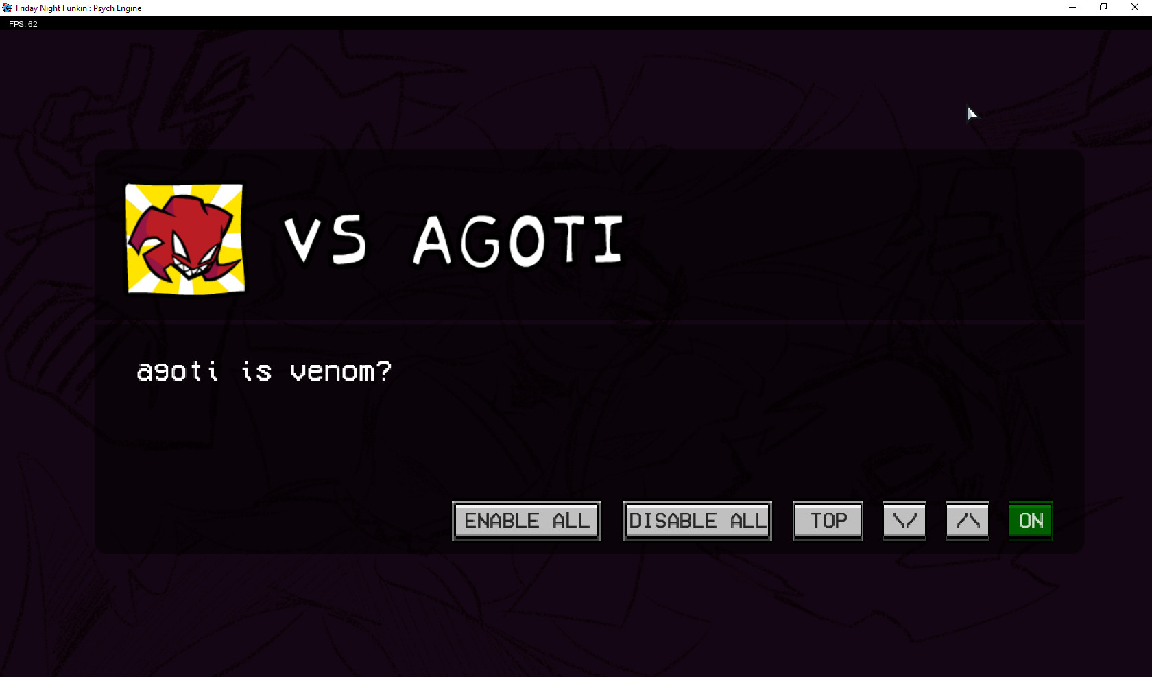 vs agoti psych engine [Read a description] Mod for Friday Night Funkin' | FNF Mods