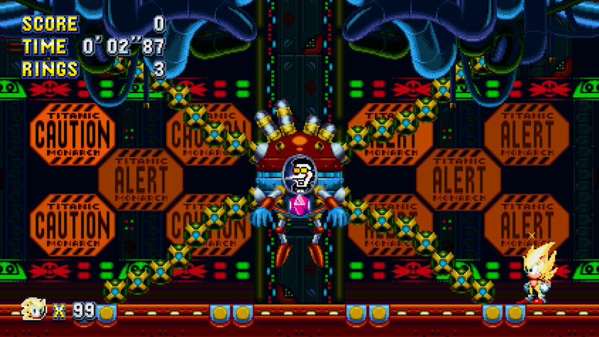 Spamton G. Spamton Over Eggman Mod for Sonic Mania | SM Mods