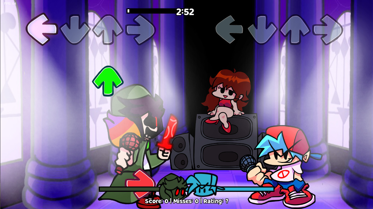 Storyshift facing demons skin Mod for Friday Night Funkin' | FNF Mods