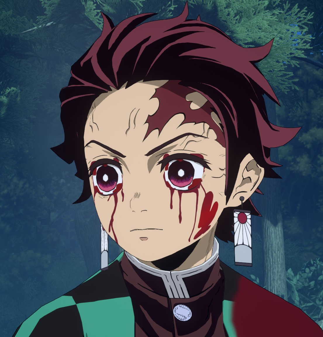 (SPOILER) Bloody Rage Tanjiro's Hinokami Kagura Mod for Demon Slayer ...