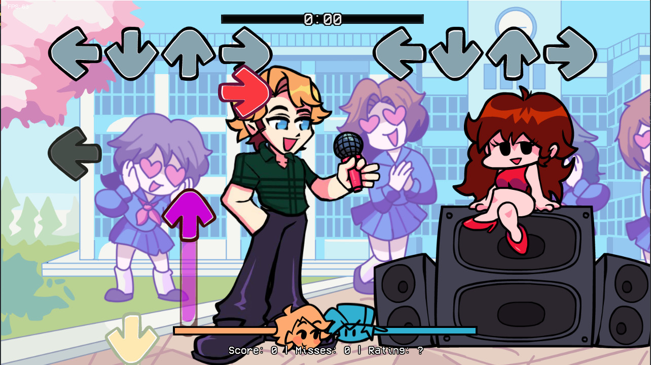 2V Casual Senpai (Not Done yet) [Friday Night Funkin'] [Mods]