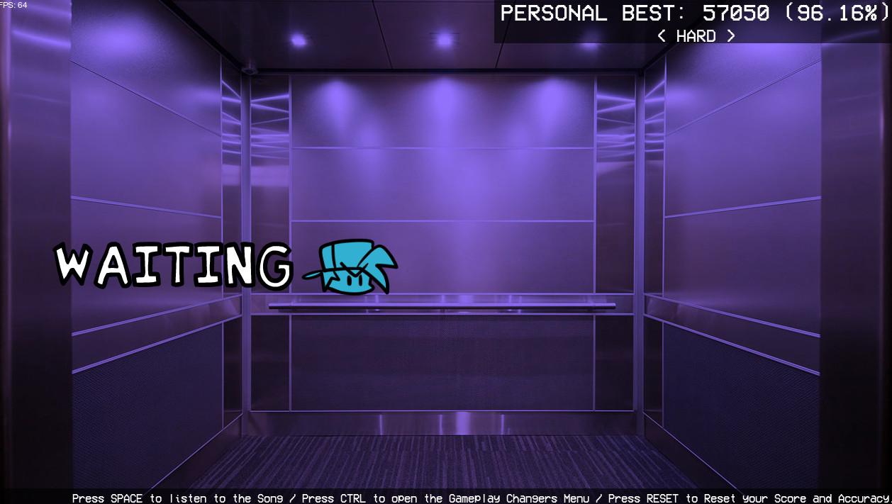 bf waiting in the elevator [Friday Night Funkin'] [Mods]