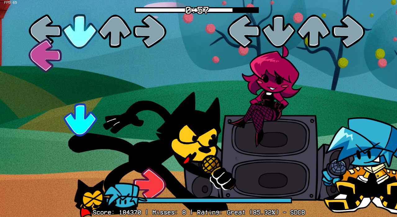 Felix the Cat Minus Mod for Friday Night Funkin' | FNF Mods