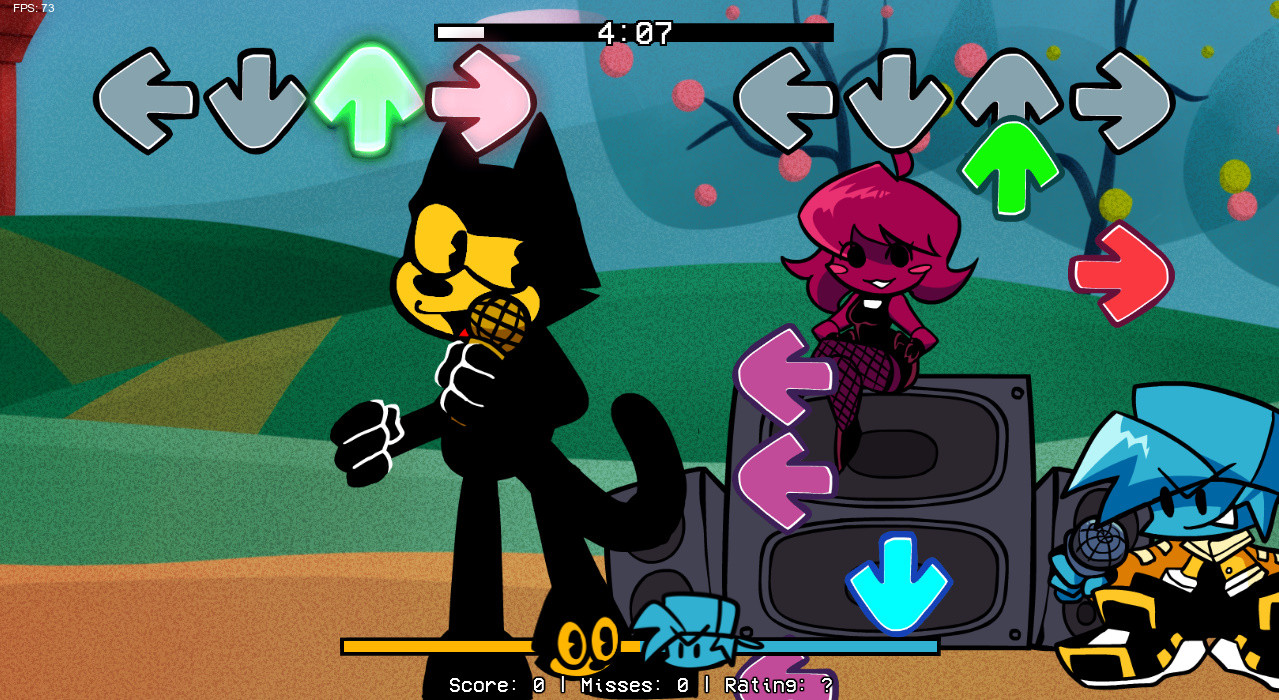 Felix the Cat Minus Mod for Friday Night Funkin' | FNF Mods