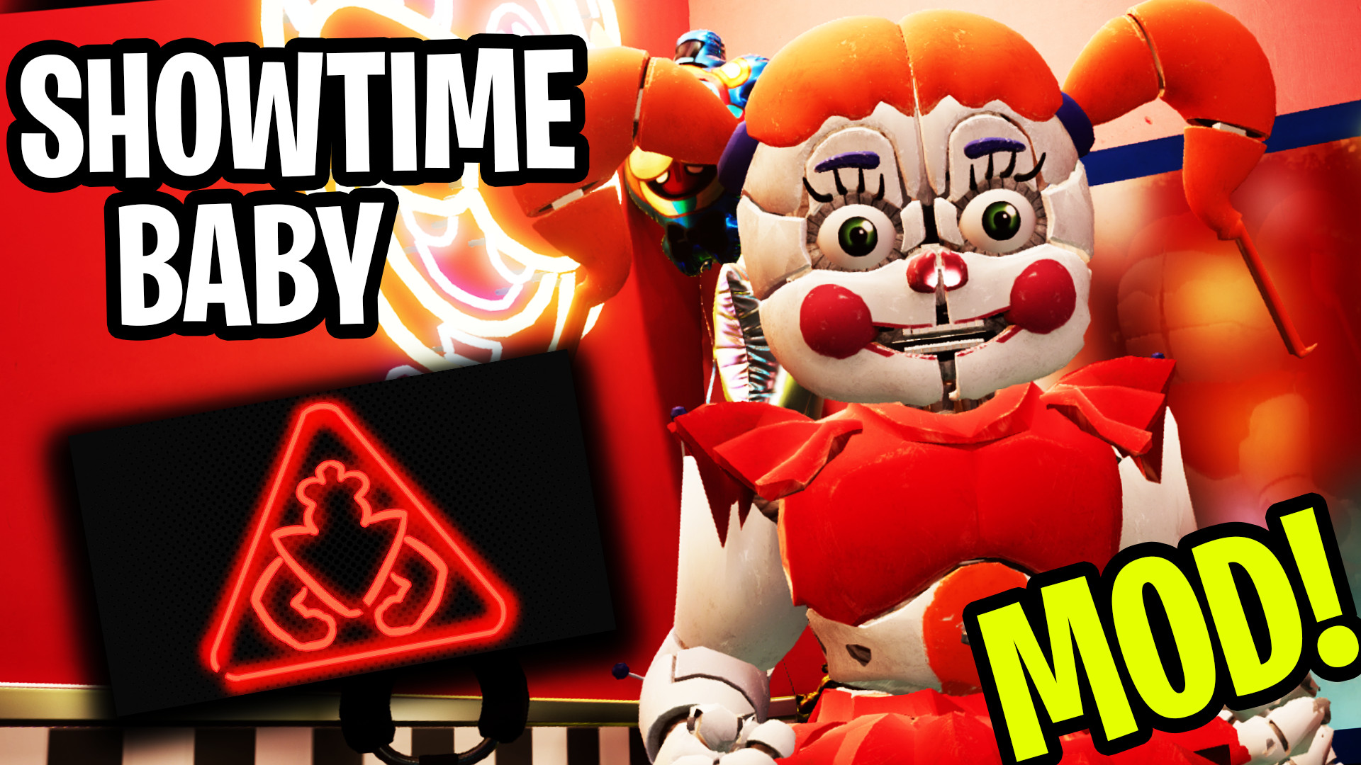 Showtime Baby over Freddy Mod for Five Nights at Freddy's Security ...