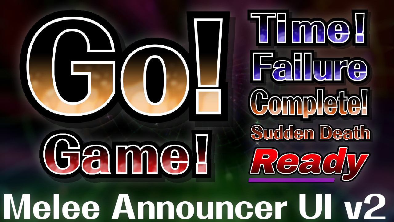 Melee Announcer UI Mod for Super Smash Bros. Ultimate | SSBU Mods