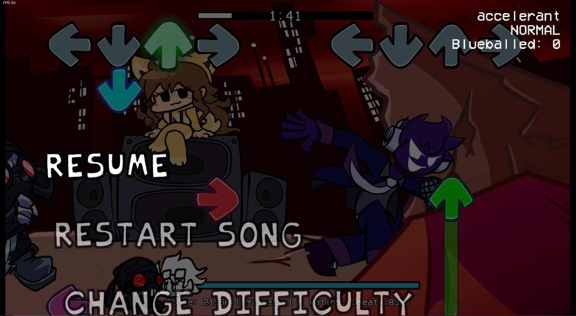 Playable hyper Void Mod for Friday Night Funkin' | FNF Mods