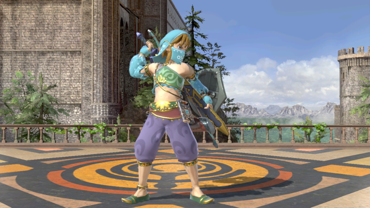 Gerudo Set Link Mod for Super Smash Bros. Ultimate | SSBU Mods