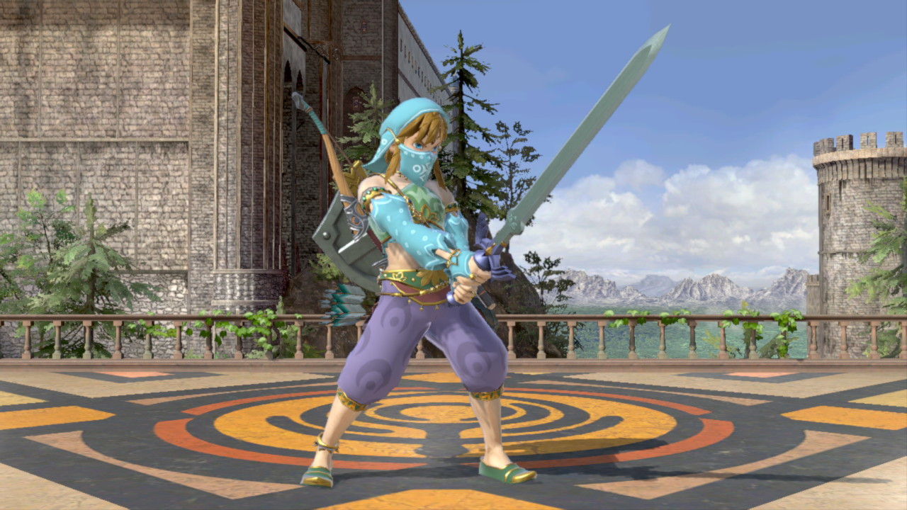 Gerudo Set Link Mod for Super Smash Bros. Ultimate | SSBU Mods