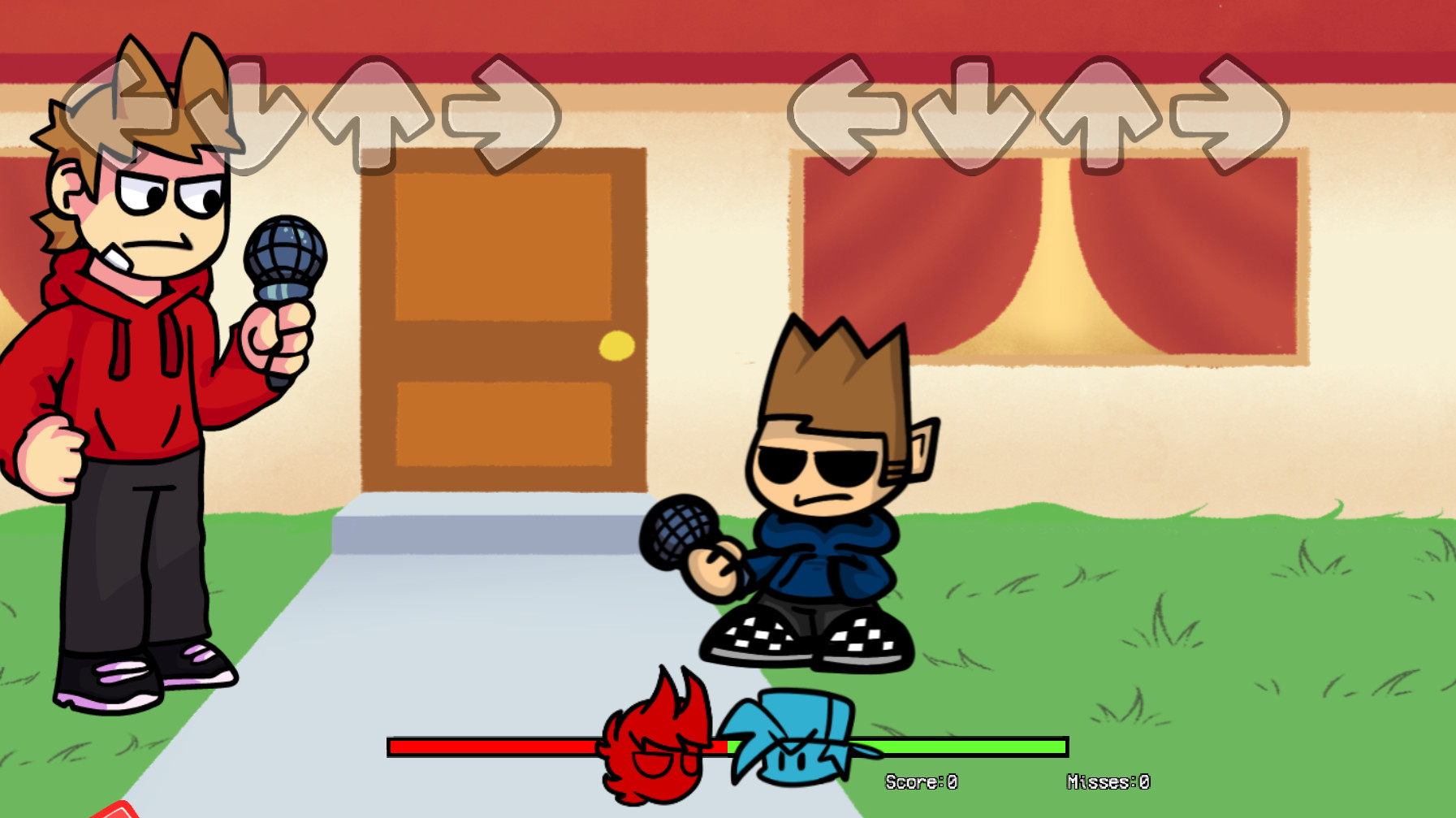 Tord:red fury fanmade Mod for Friday Night Funkin' | FNF Mods