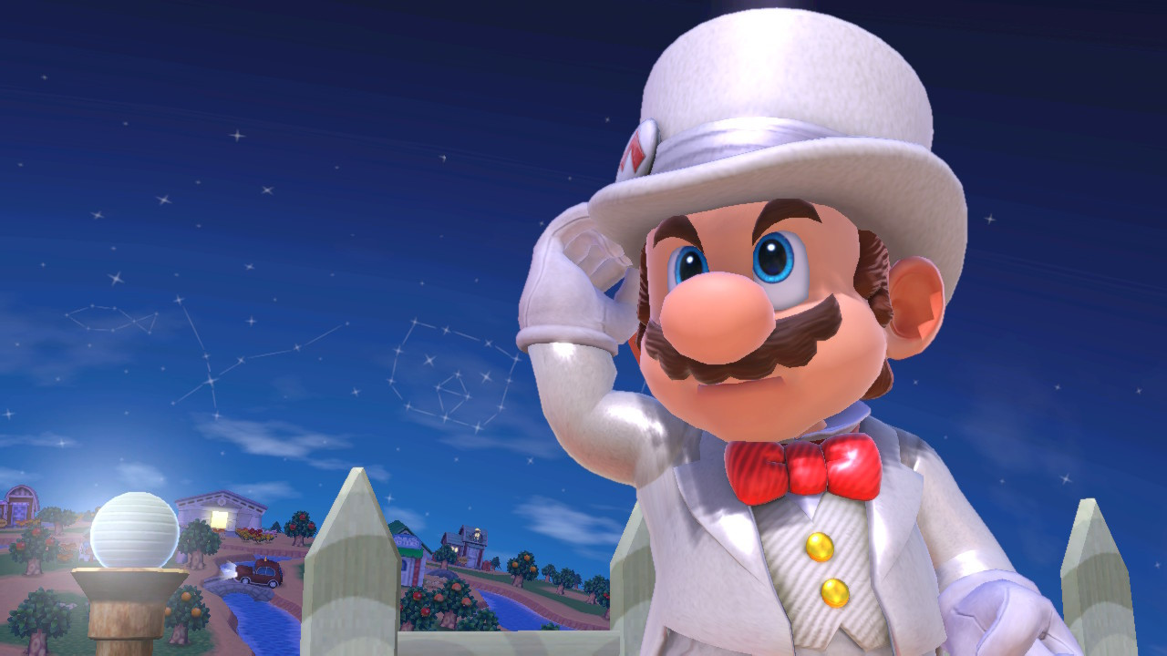Mario Super Style Texture + Dr. Mario [Super Smash Bros. Ultimate] [Mods]