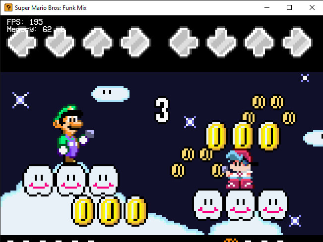 Super Mario Bros Funk Mix World Edition(SNES 1UP) Mod for Friday Night ...