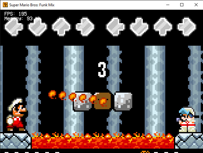 Super Mario Bros Funk Mix World Edition(SNES 1UP) Mod for Friday Night ...