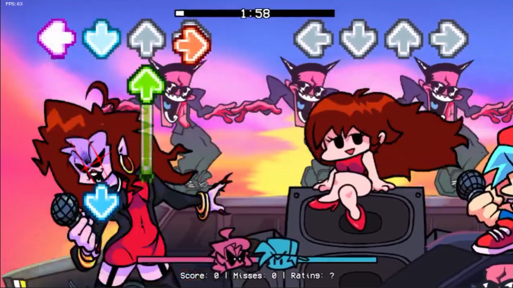 Week 6 Note Skin With Xml Mod for Friday Night Funkin' | FNF Mods