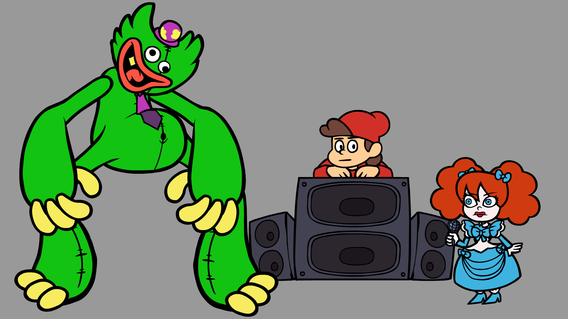 Player vs Killy WIlly-Poppy Playtime [UPDATE] [2] Mod for Friday Night ...