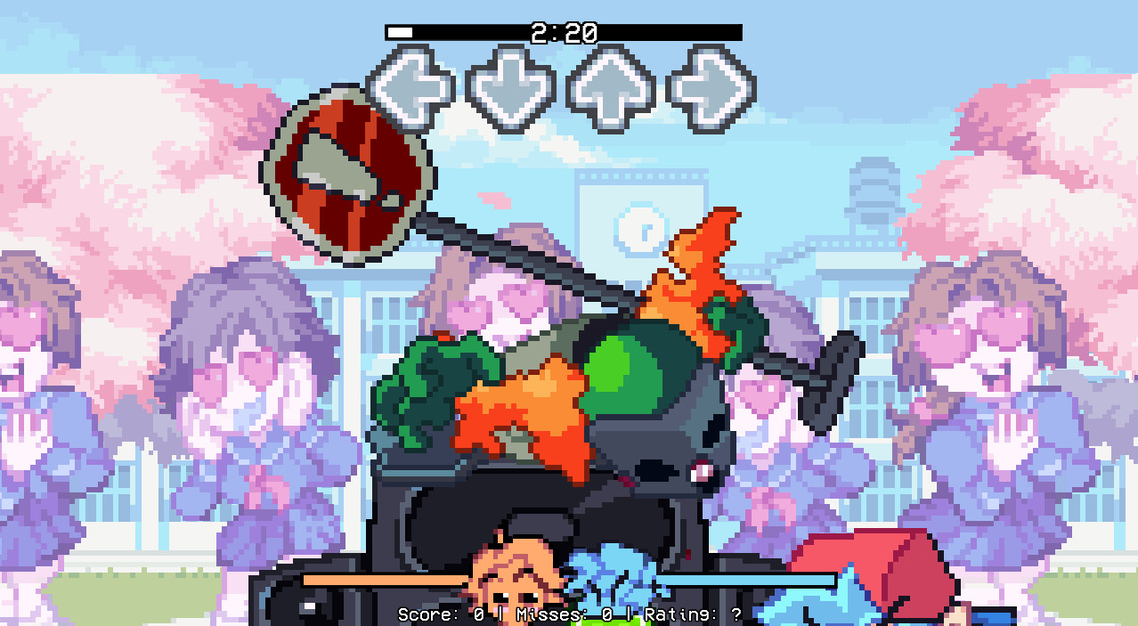 Pixel tricky accelerant [Friday Night Funkin'] [Mods]