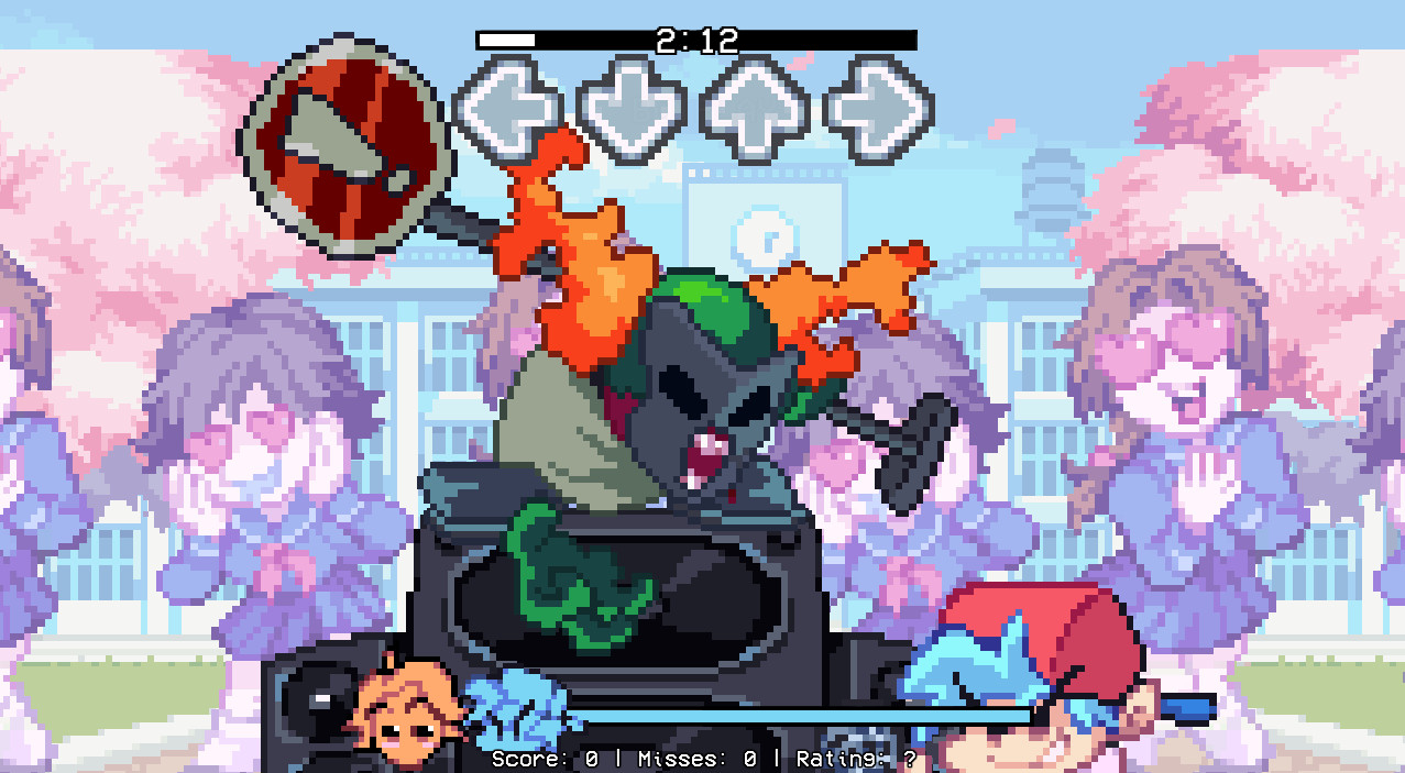 Pixel tricky accelerant [Friday Night Funkin'] [Mods]