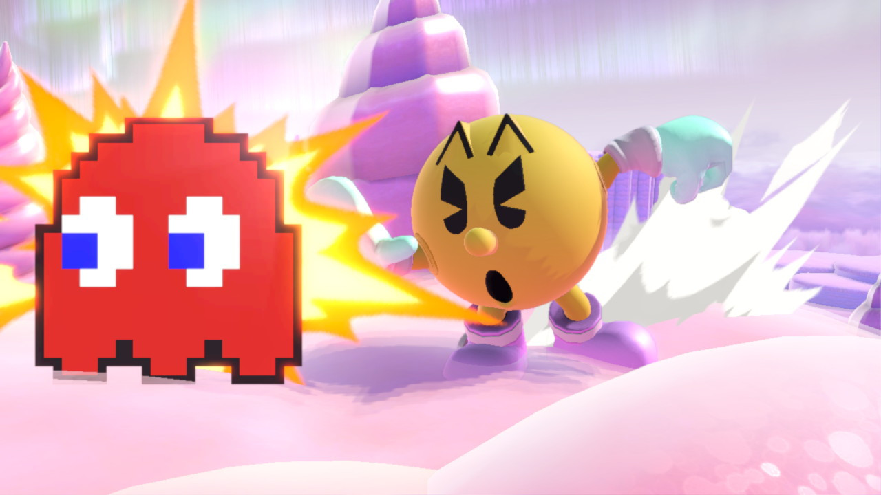 Whip (Pop'n Music) colored Pac-Man Mod for Super Smash Bros. Ultimate ...