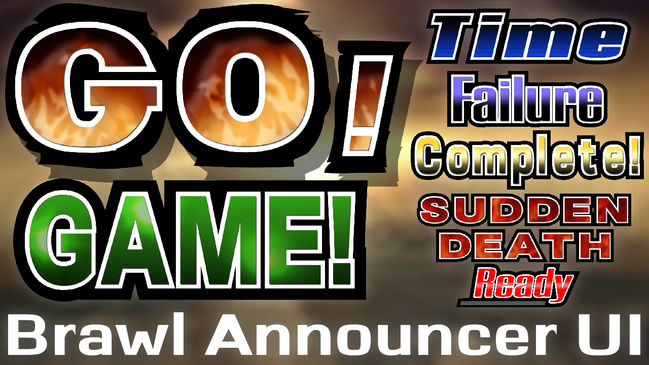 Brawl Announcer UI Mod for Super Smash Bros. Ultimate | SSBU Mods