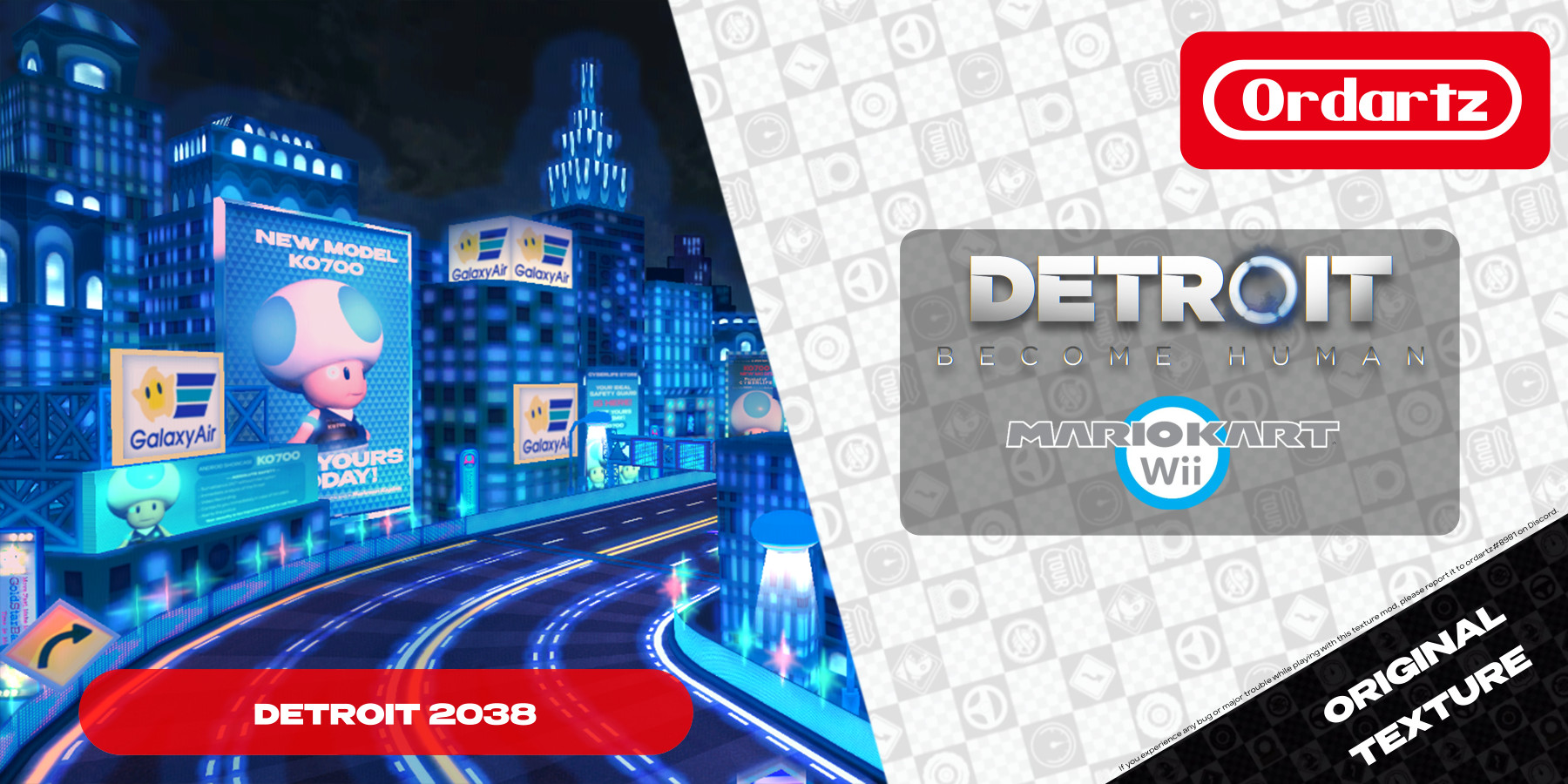Detroit 2038 [Mario Kart Wii] [Mods]