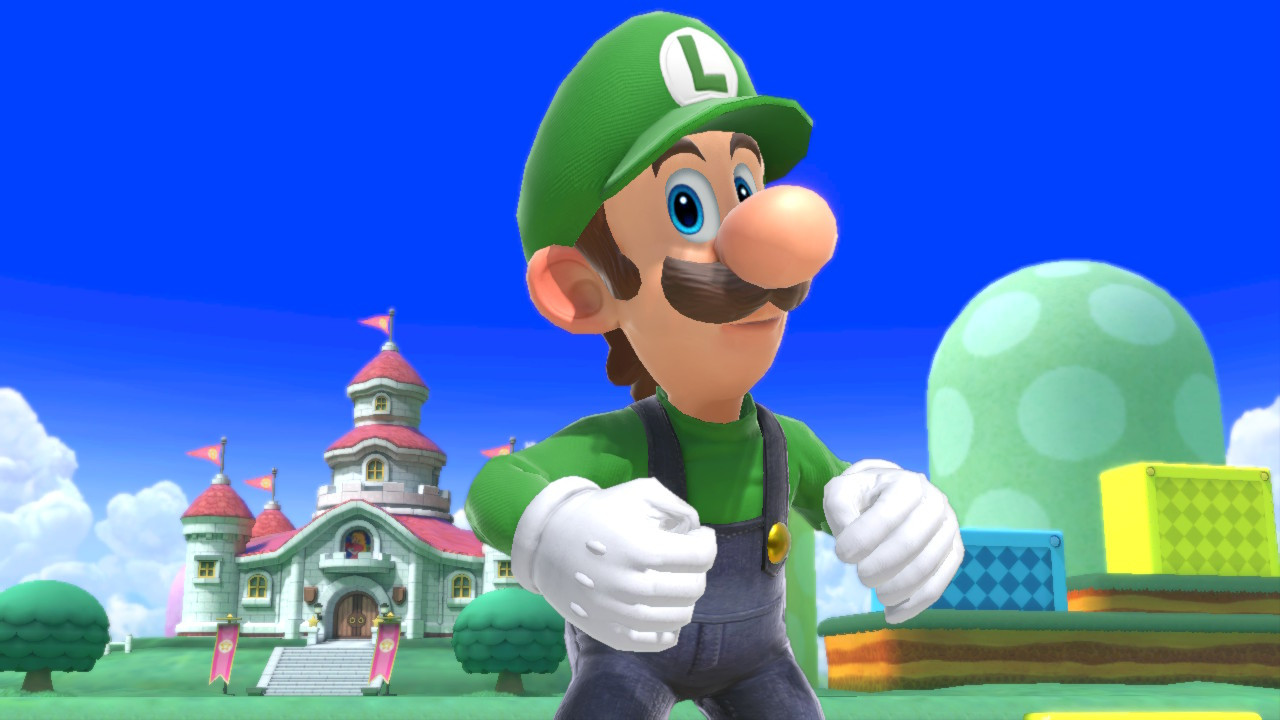 Luigi Super Style Texture [Super Smash Bros. Ultimate] [Mods]