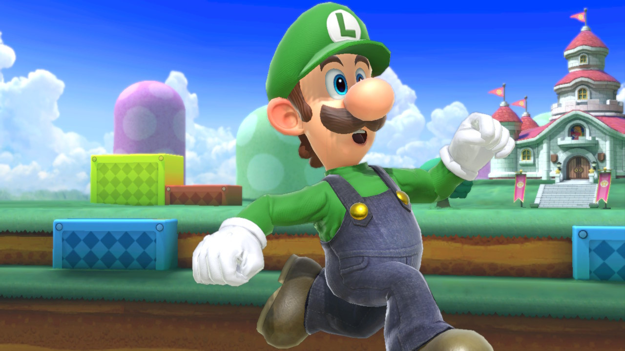 Luigi Super Style Texture [Super Smash Bros. Ultimate] [Mods]