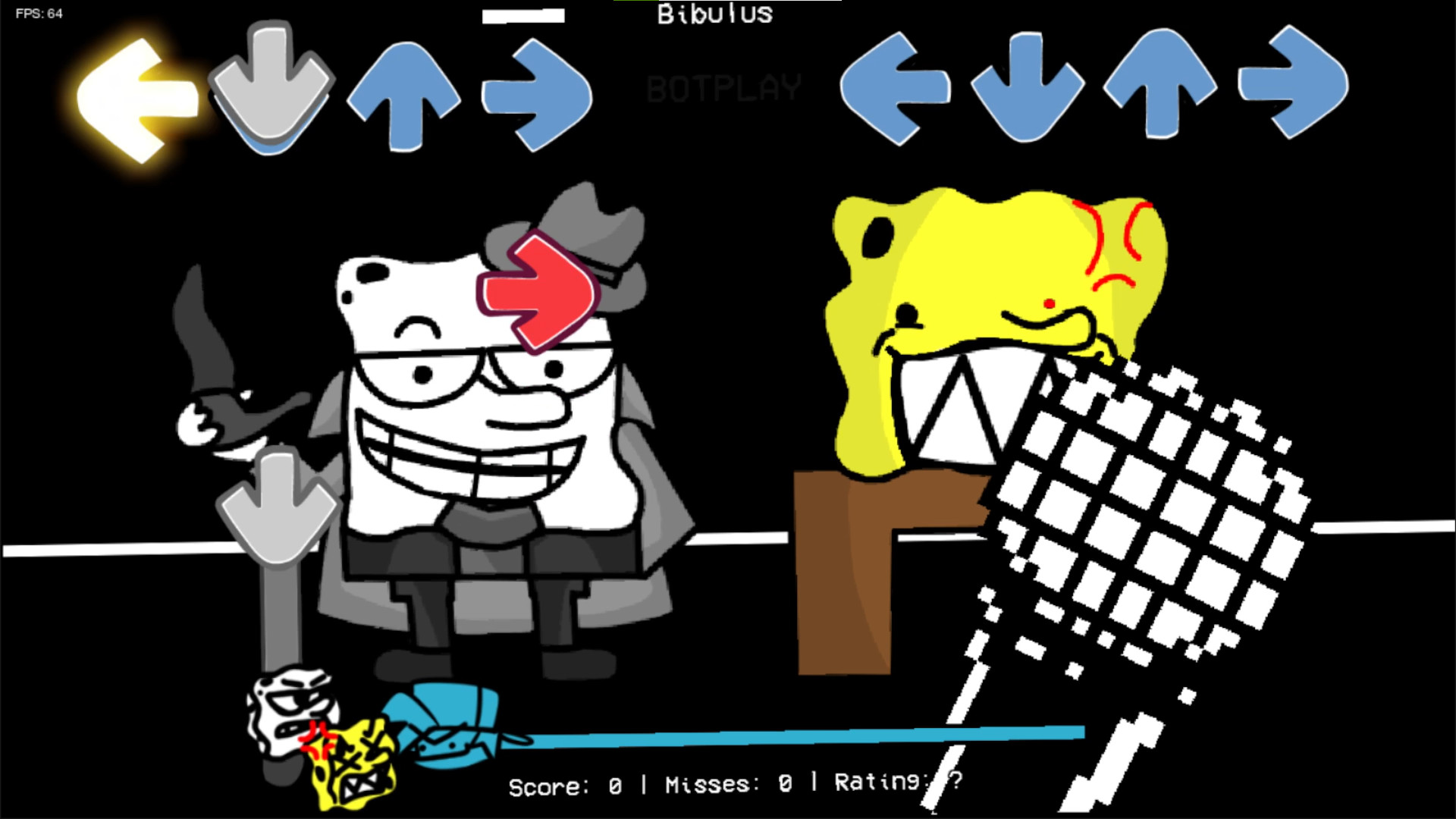 Minus Spong ( Nelsonhazlett Version ) 2.0 update Mod for Friday Night ...