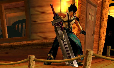 Sasuke Uchiha texture hack over Cloud Mod for Super Smash Bros. (3DS ...