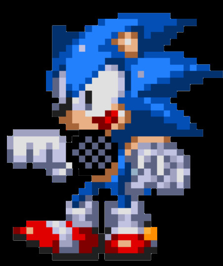 fixed classic sonic Mod for Friday Night Funkin' | FNF Mods