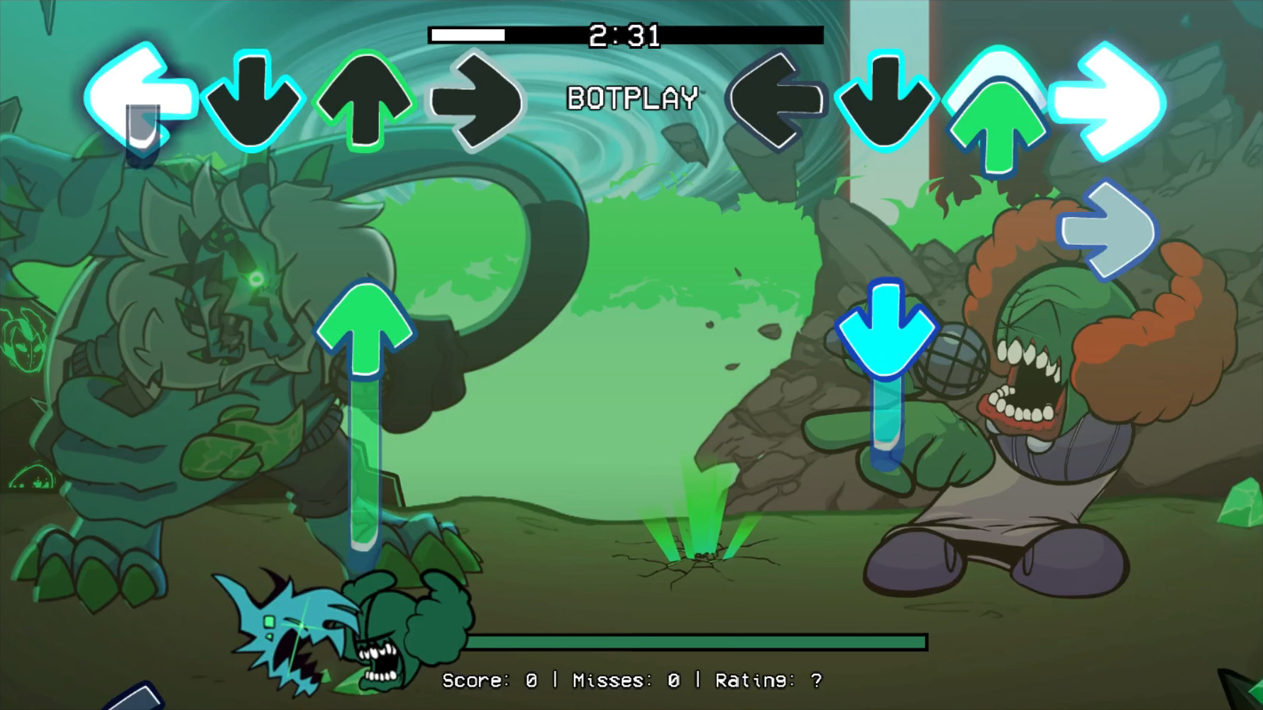 RetroSpecter VS. Tricky Mod for Friday Night Funkin' | FNF Mods