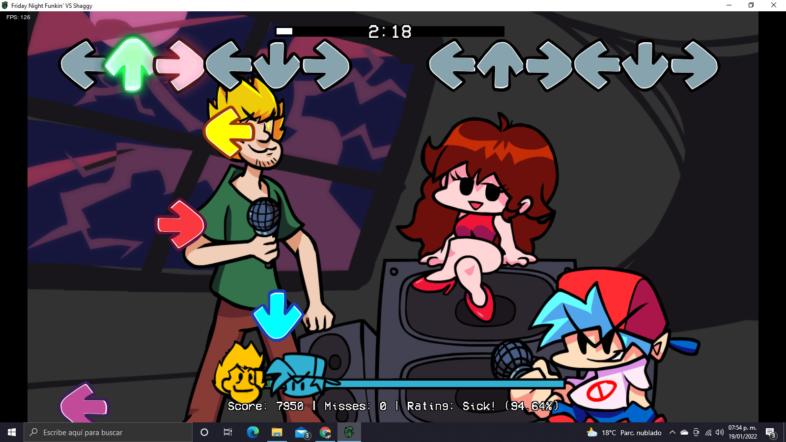 Shaggy 2.7 Remastered Mod for Friday Night Funkin' | FNF Mods