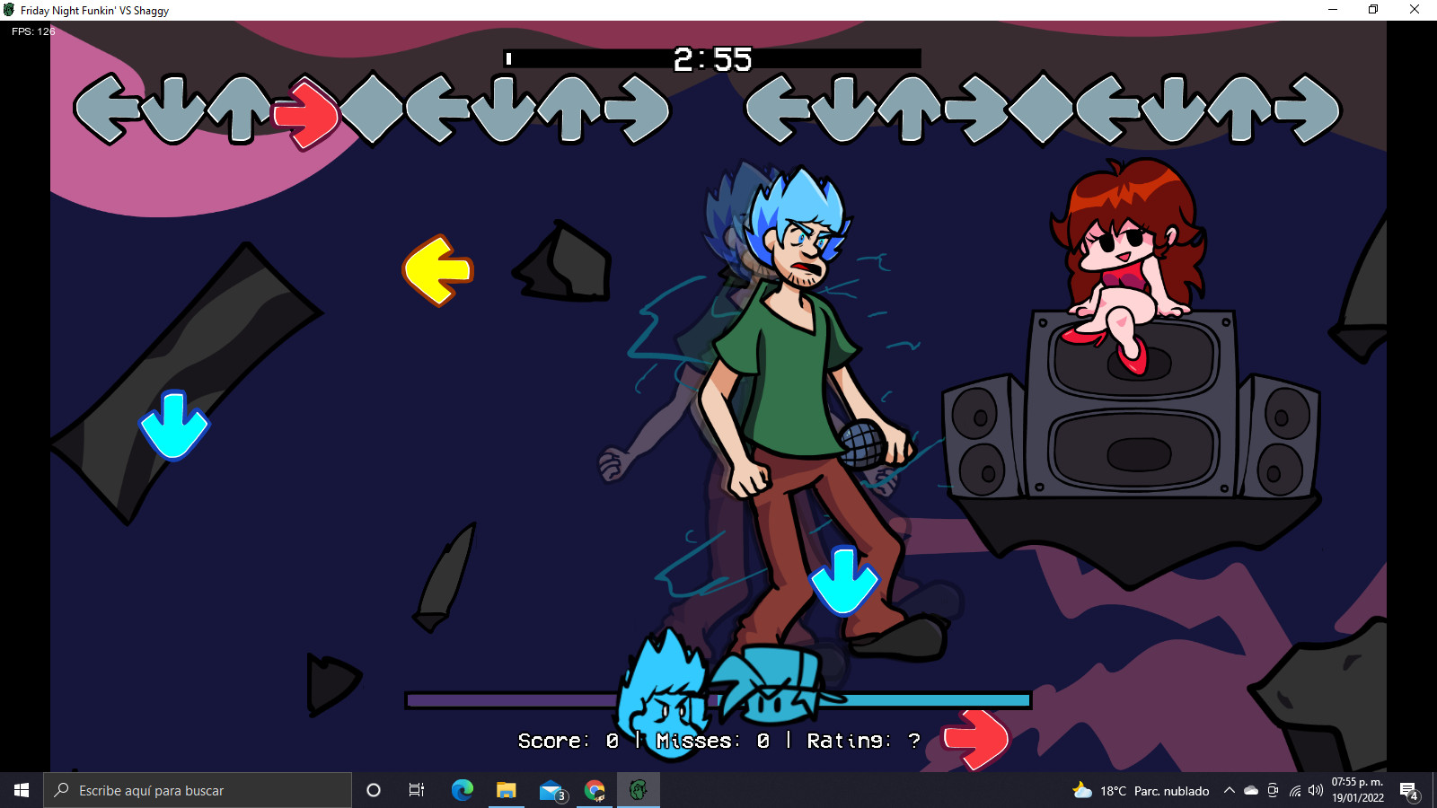 Shaggy 2.7 Remastered Mod for Friday Night Funkin' | FNF Mods