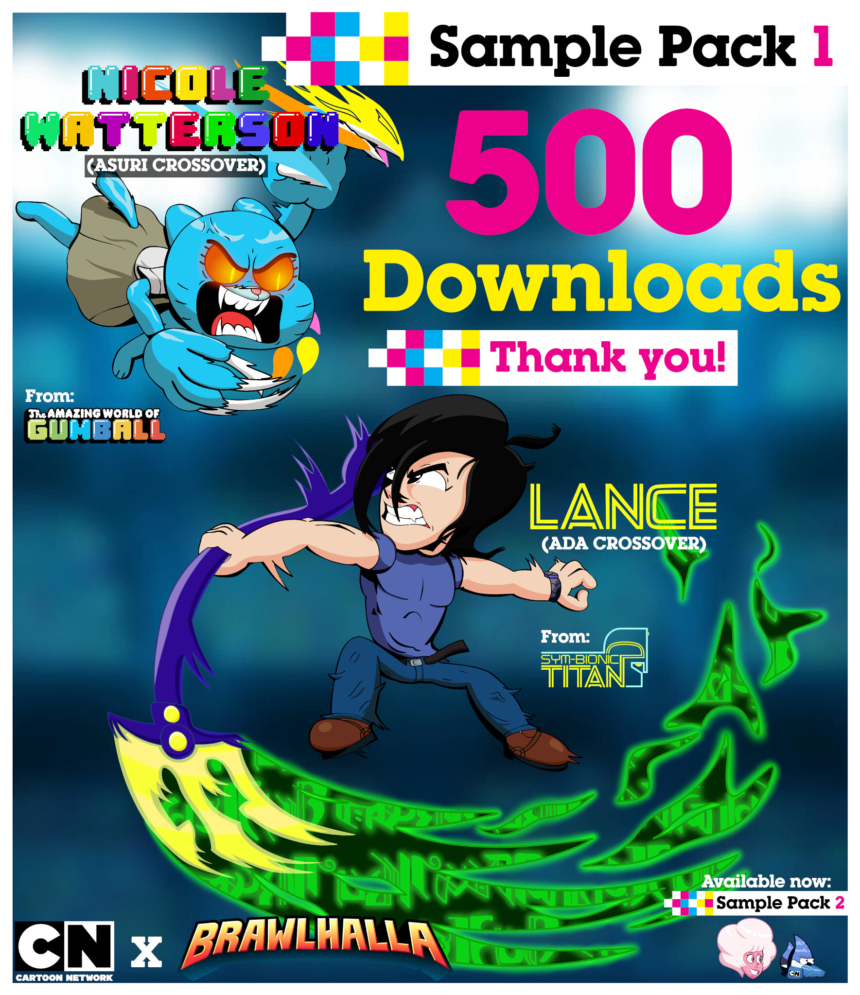 Cartoon Network: Sample pack Mod for Brawlhalla | BHalla Mods