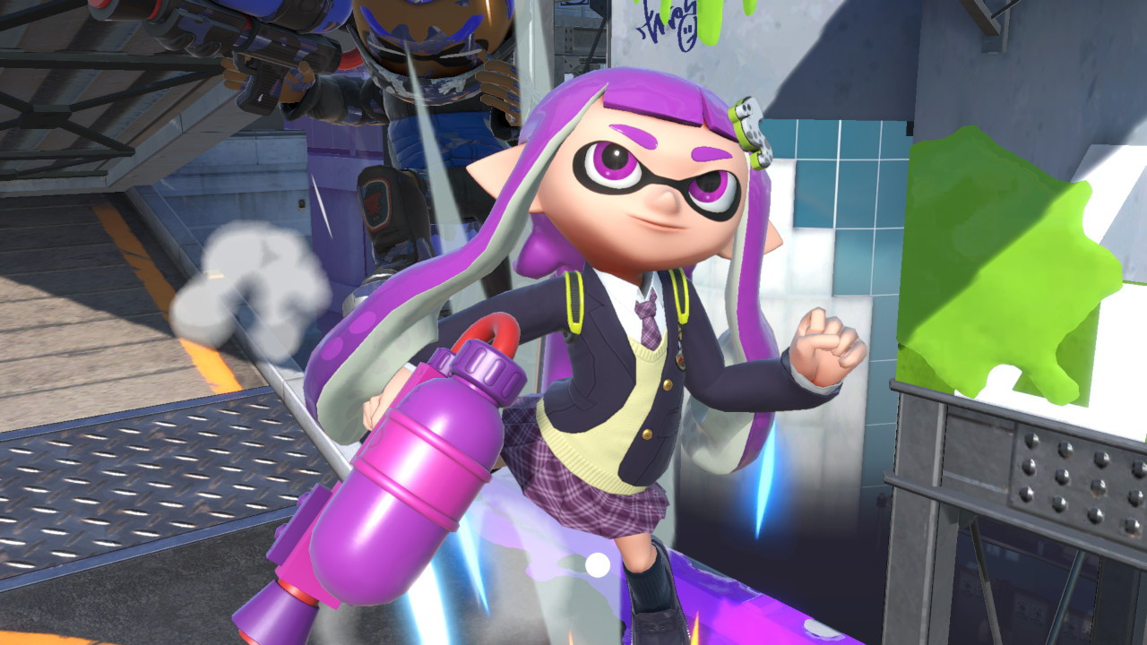 Red Inkling Effects + New Splattershot Textures Mod for Super Smash ...