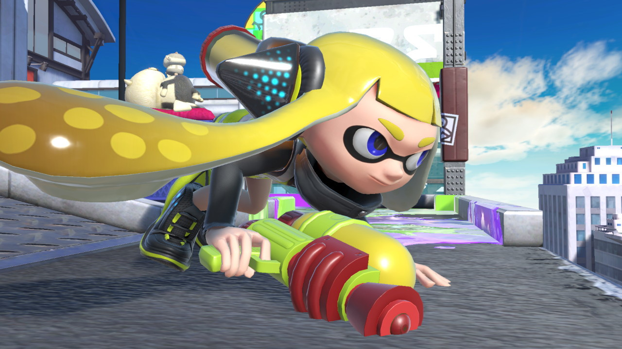 Red Inkling Effects + New Splattershot Textures Mod for Super Smash ...