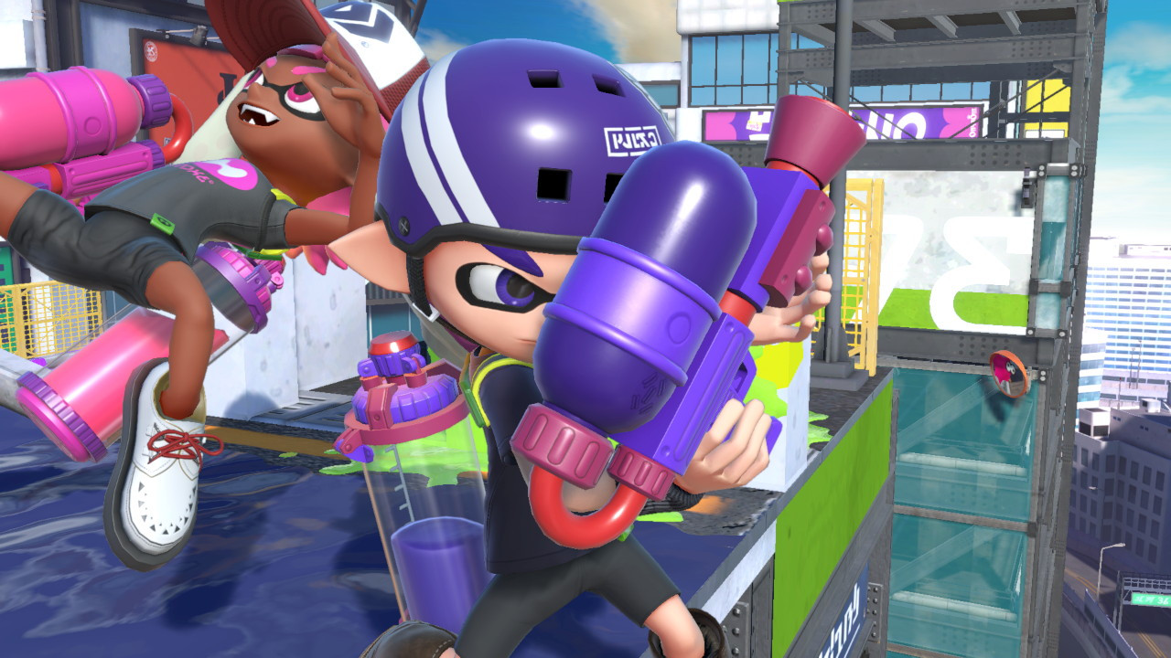 Red Inkling Effects + New Splattershot Textures Mod for Super Smash ...