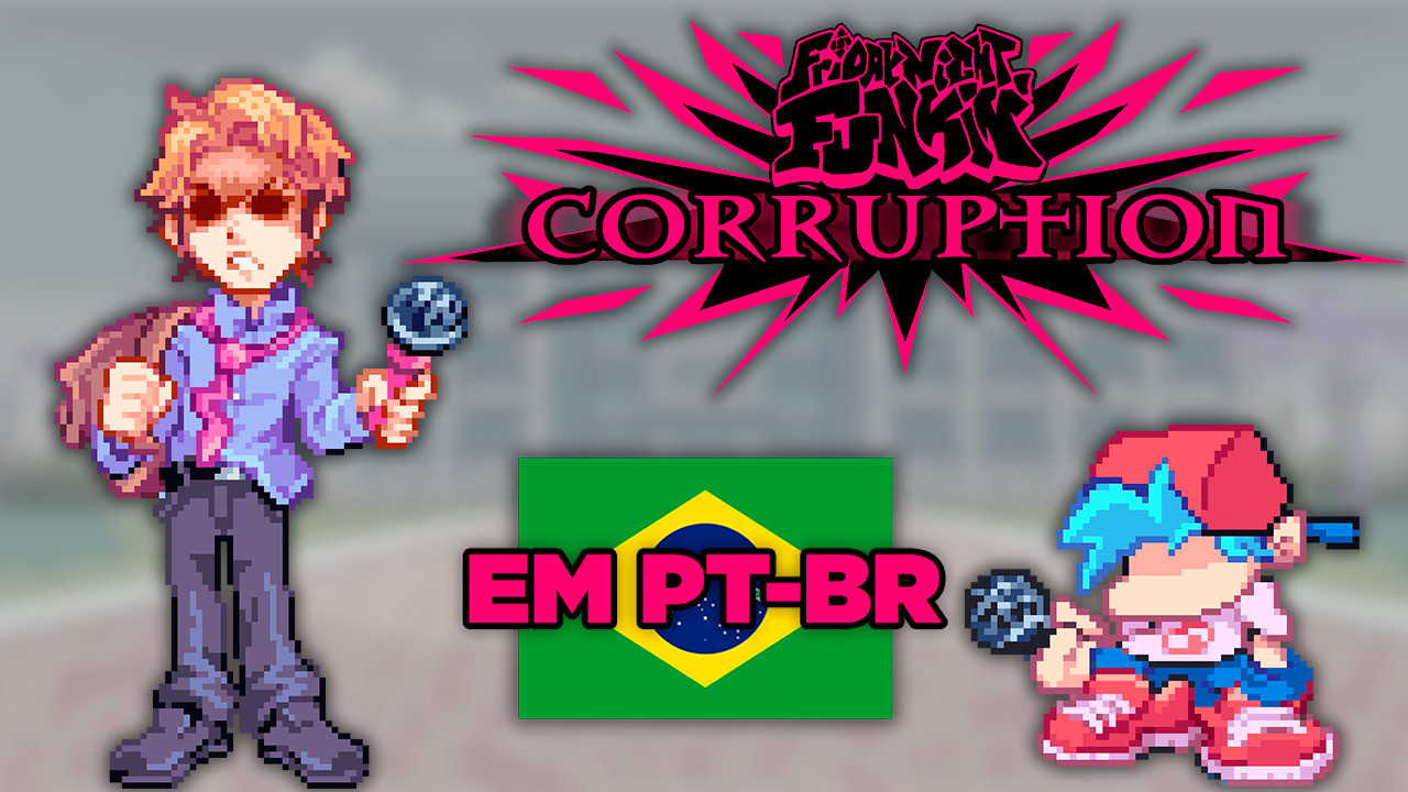 FNF Corruption | Senpai Demo em PT-BR Mod for Friday Night Funkin ...