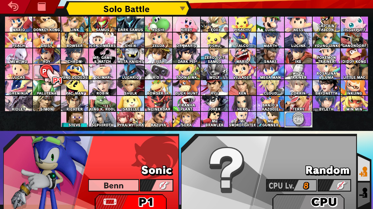 Legacy Sonic [Super Smash Bros. Ultimate] [Mods]