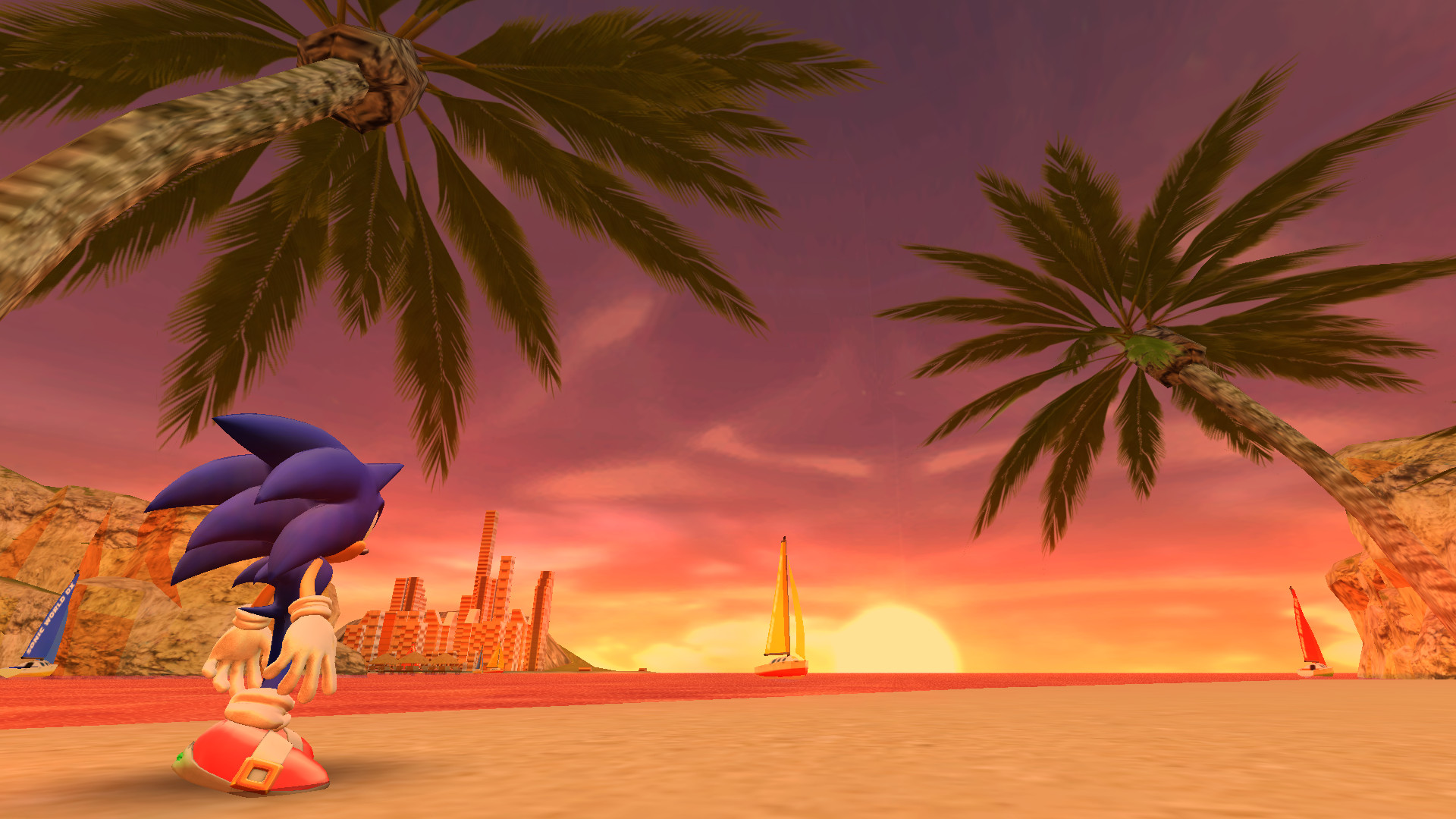 Sunset Beach Mod for Sonic World DX | SWDX Mods