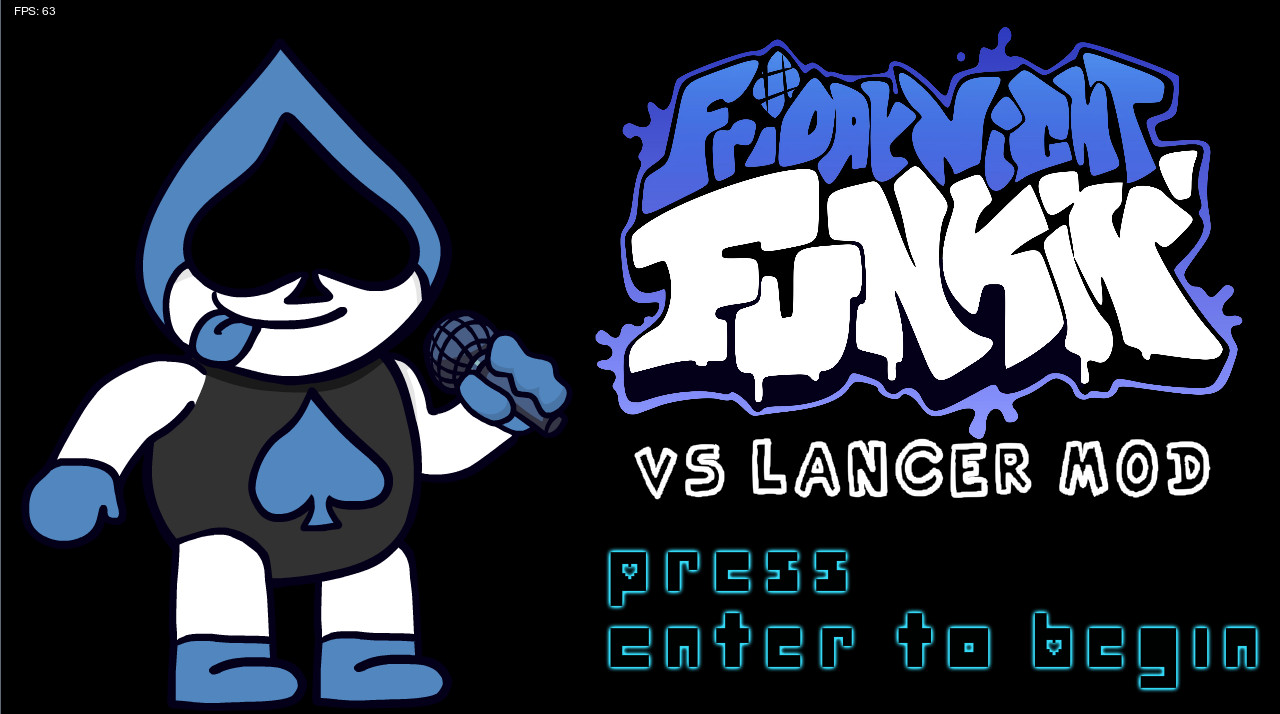 Vs Lancer Mod Mod for Friday Night Funkin' | FNF Mods