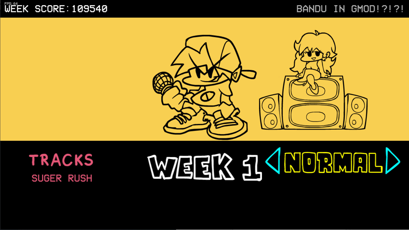 Bandu In Gmod?!?! (MISSING-update) Mod for Friday Night Funkin' | FNF Mods