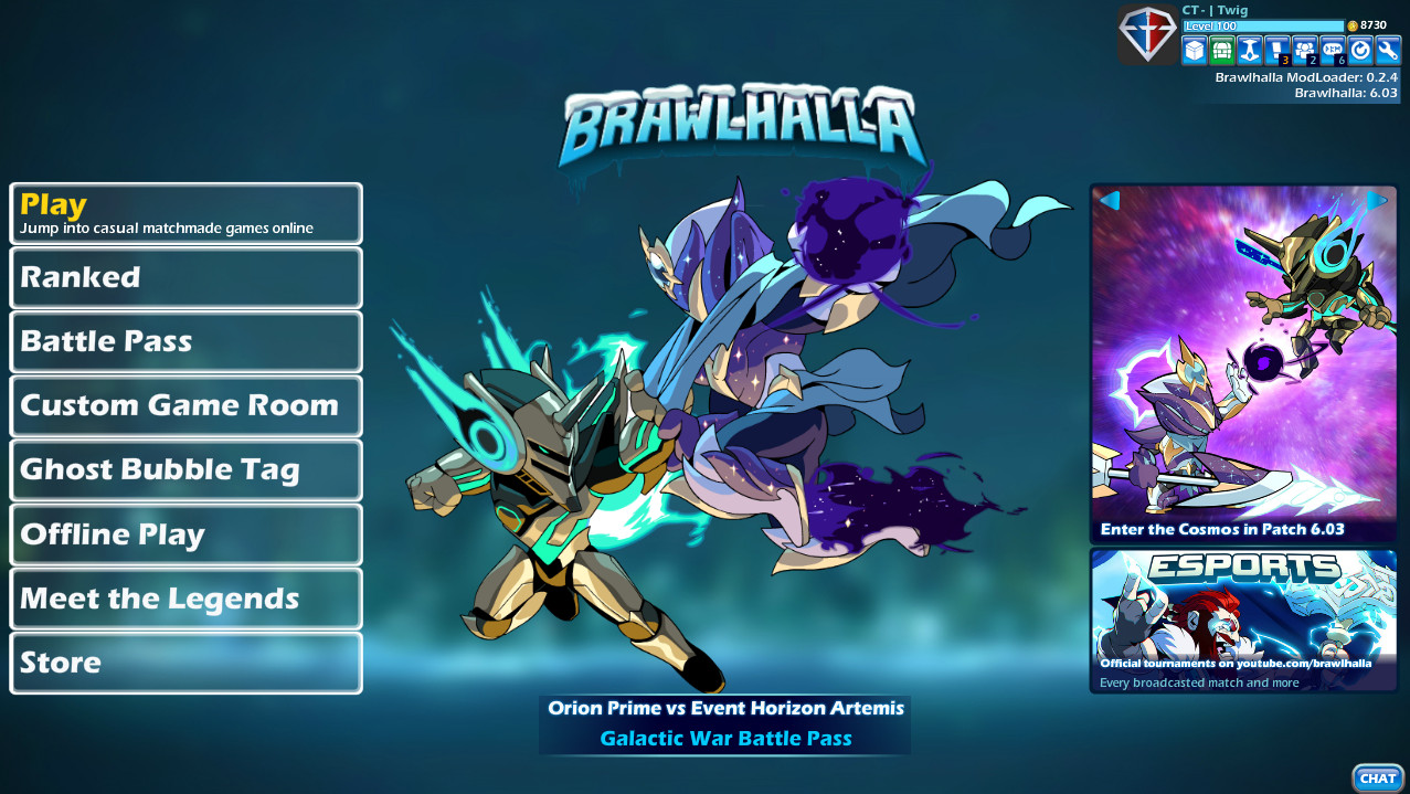 Frost UI (.Bmod) Mod for Brawlhalla | BHalla Mods